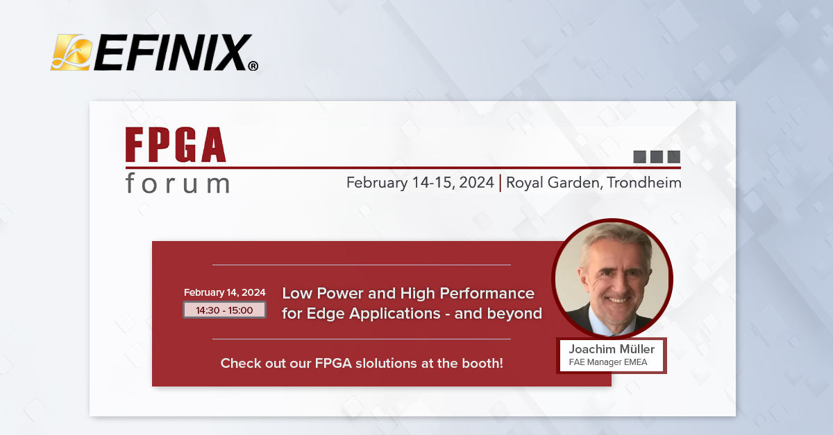 Events | Efinix, Inc.